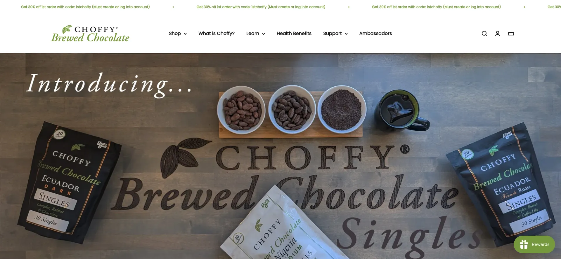 Choffy.com: reputación de tienda (Confianza 70/100)