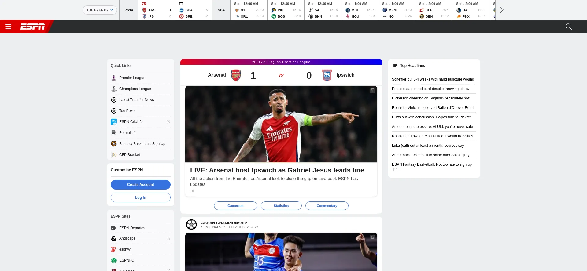 Espn.com.sg Reseñas – ¿És Seguro y Confiable este Sitio?