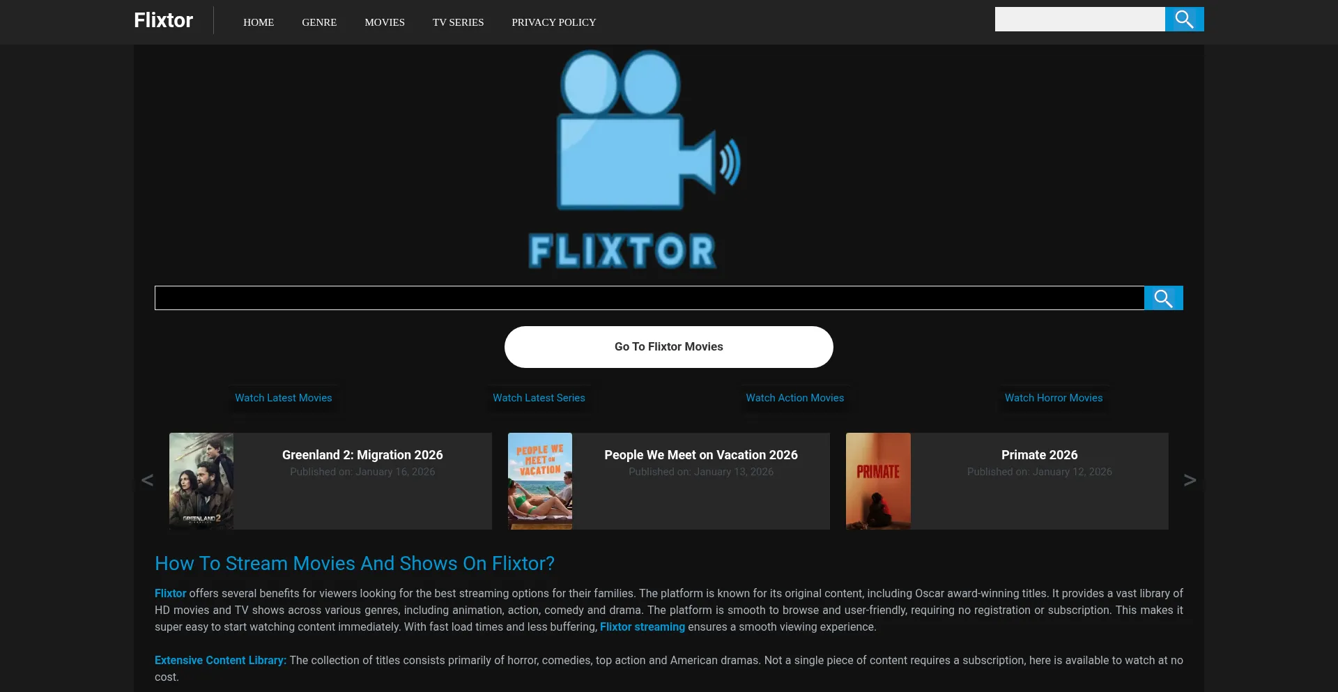 Flixtor.info Reseñas – ¿És Seguro y Confiable este Sitio?