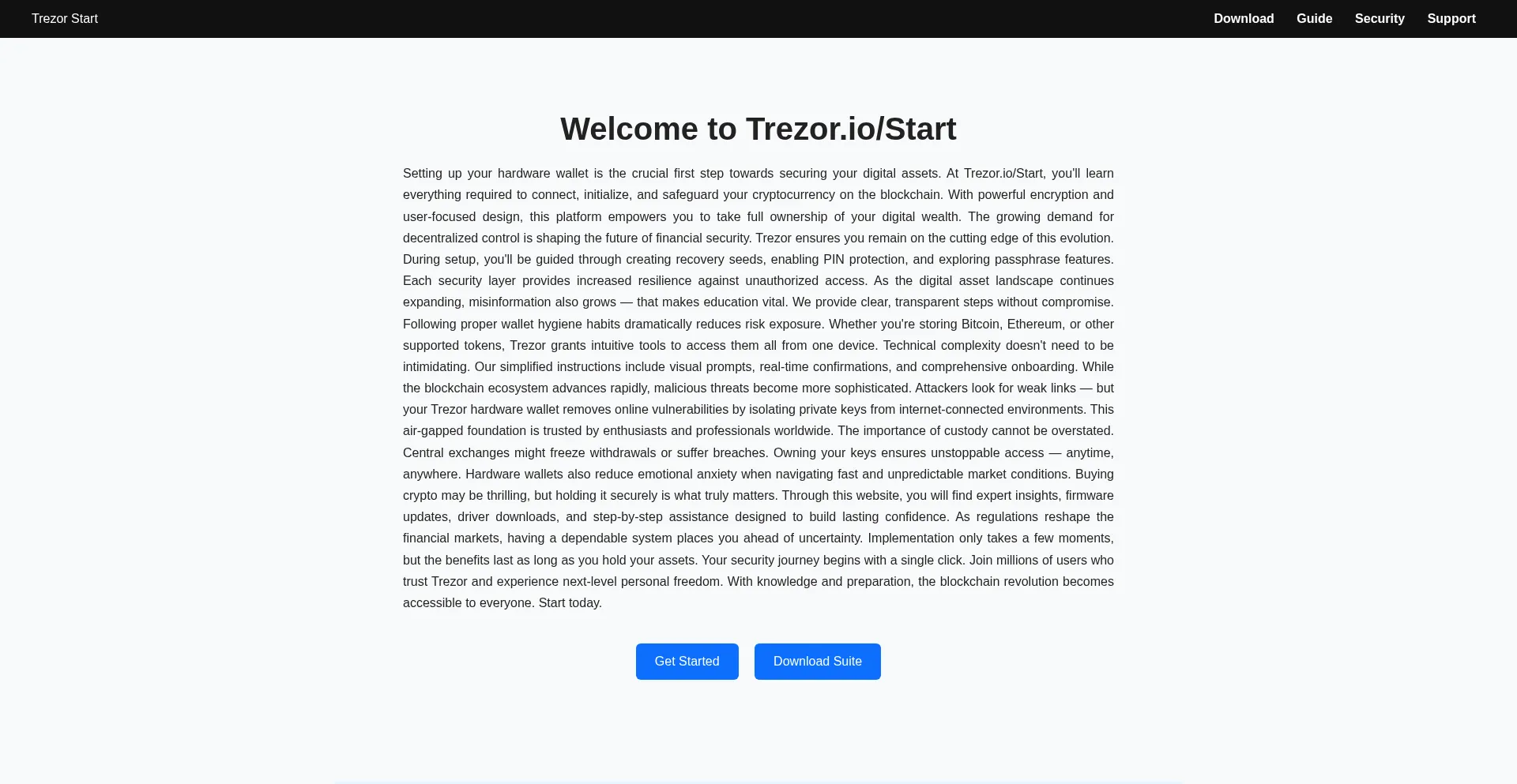 Home-trezor-io-start-com.pages.dev - ¿Sitio confiable o estafa de ...