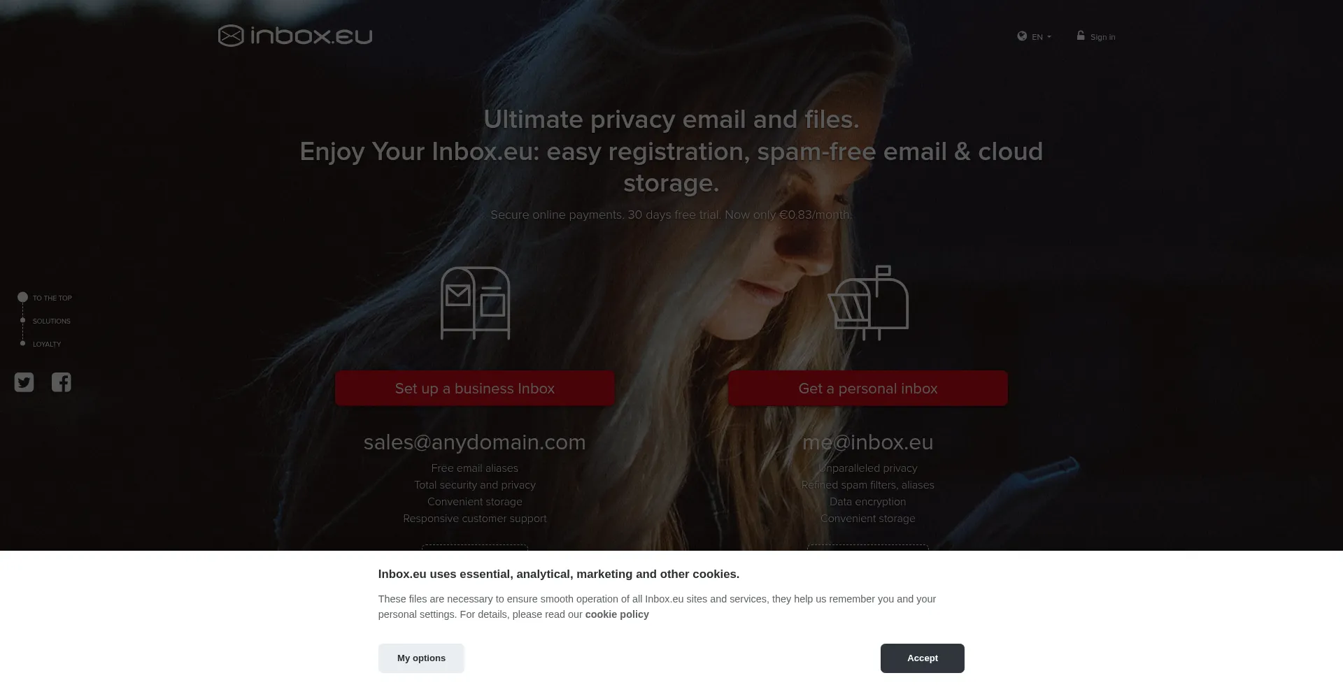 Inbox.eu: ¿seguro o legítimo? (Confianza 75/100)