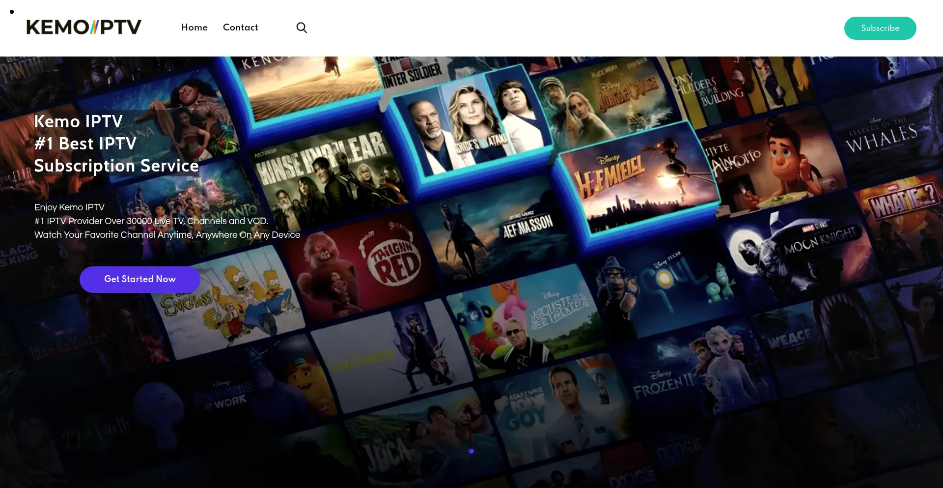 Kemo-iptv.net: análisis de Enlaces sociales falsos (Confianza 25/100)