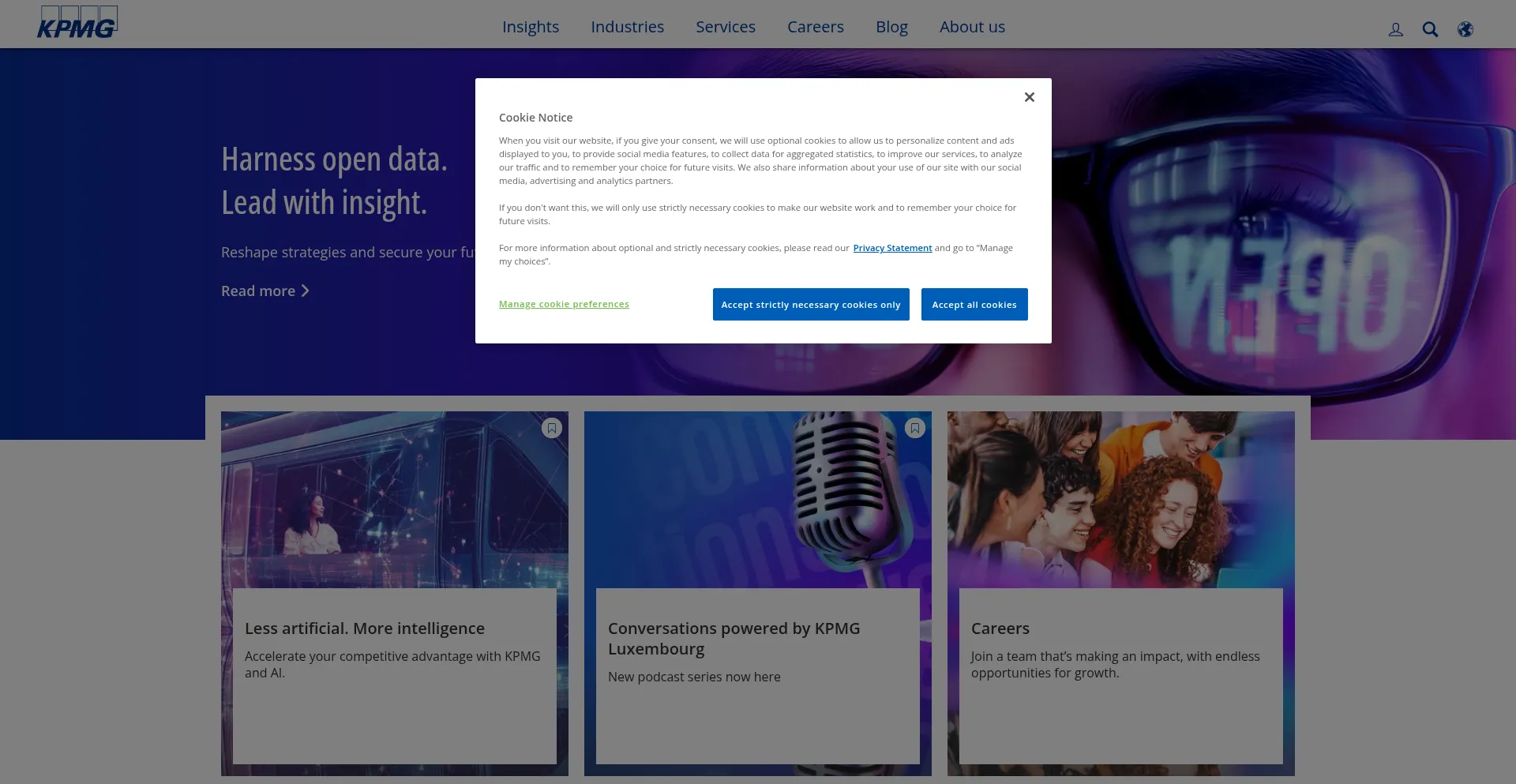 Kpmg.lu: reputación y señales de confianza