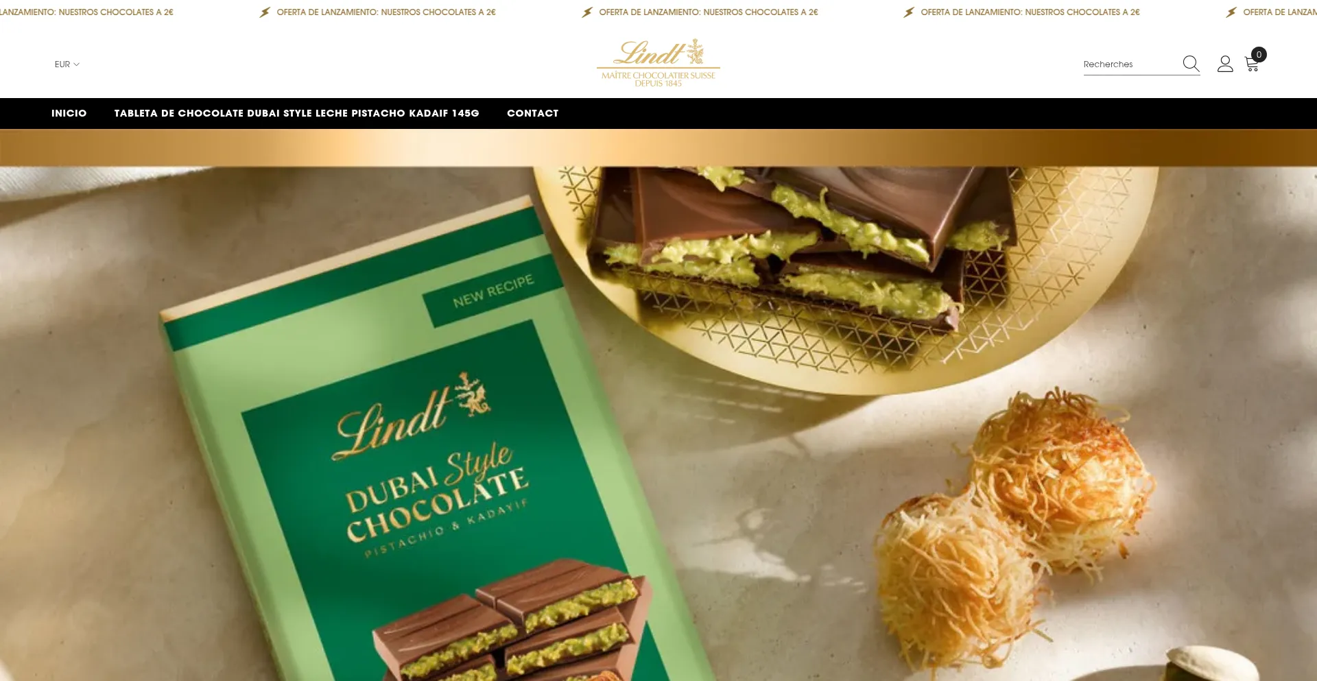 Lindt-dubai.com Reseñas: Tienda sospechosa | Informe de Escaneo
