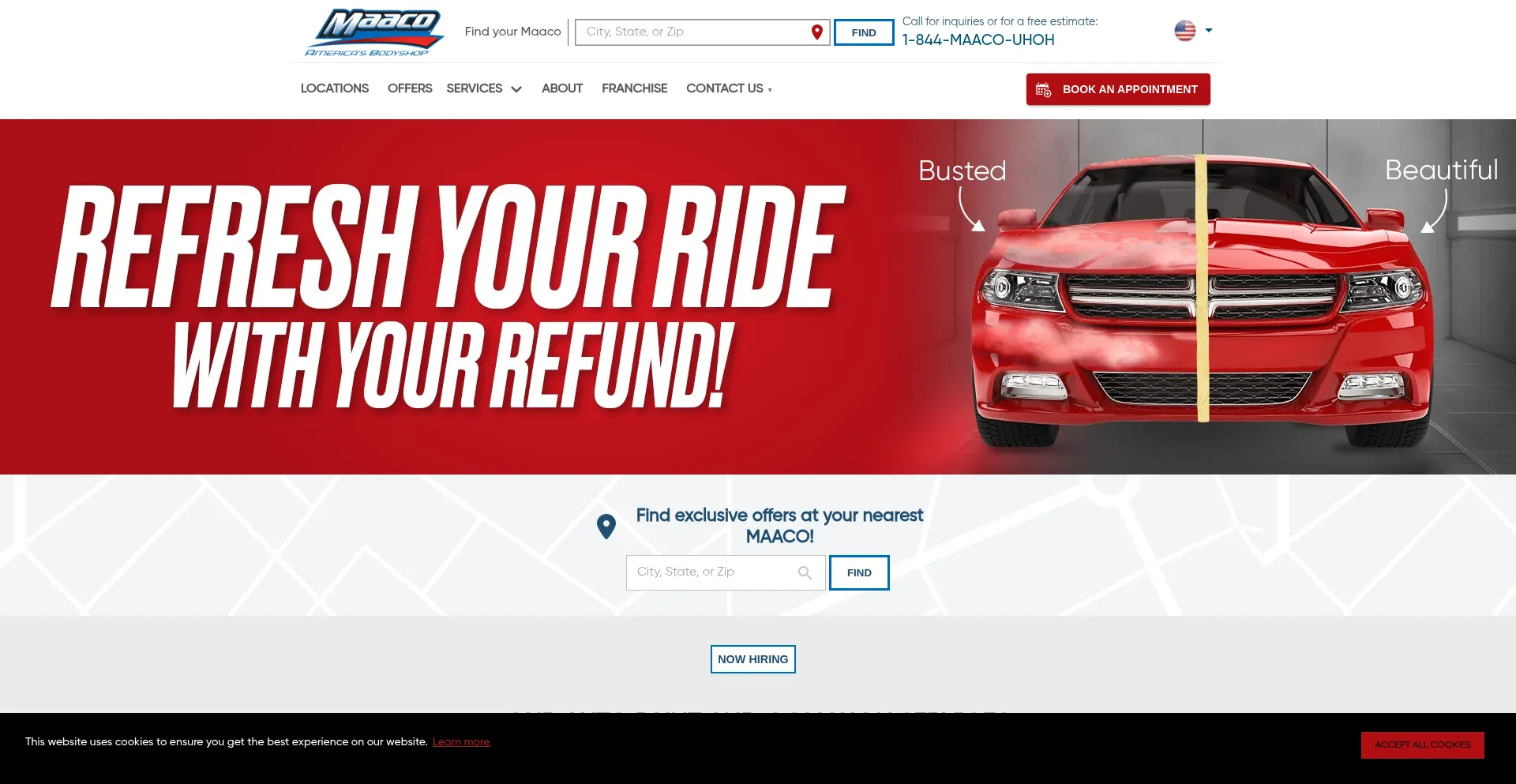 Maaco.com Reseñas | Informe de Escaneo