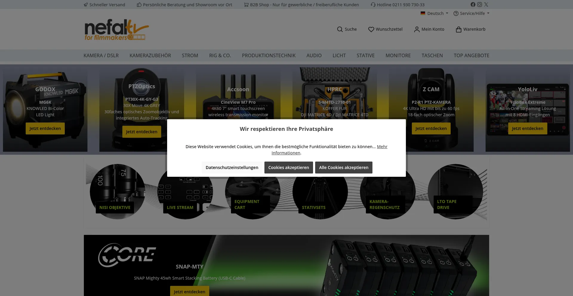 Nefal.tv reseña de tienda: ¿seguro comprar? (Confianza 79/100)