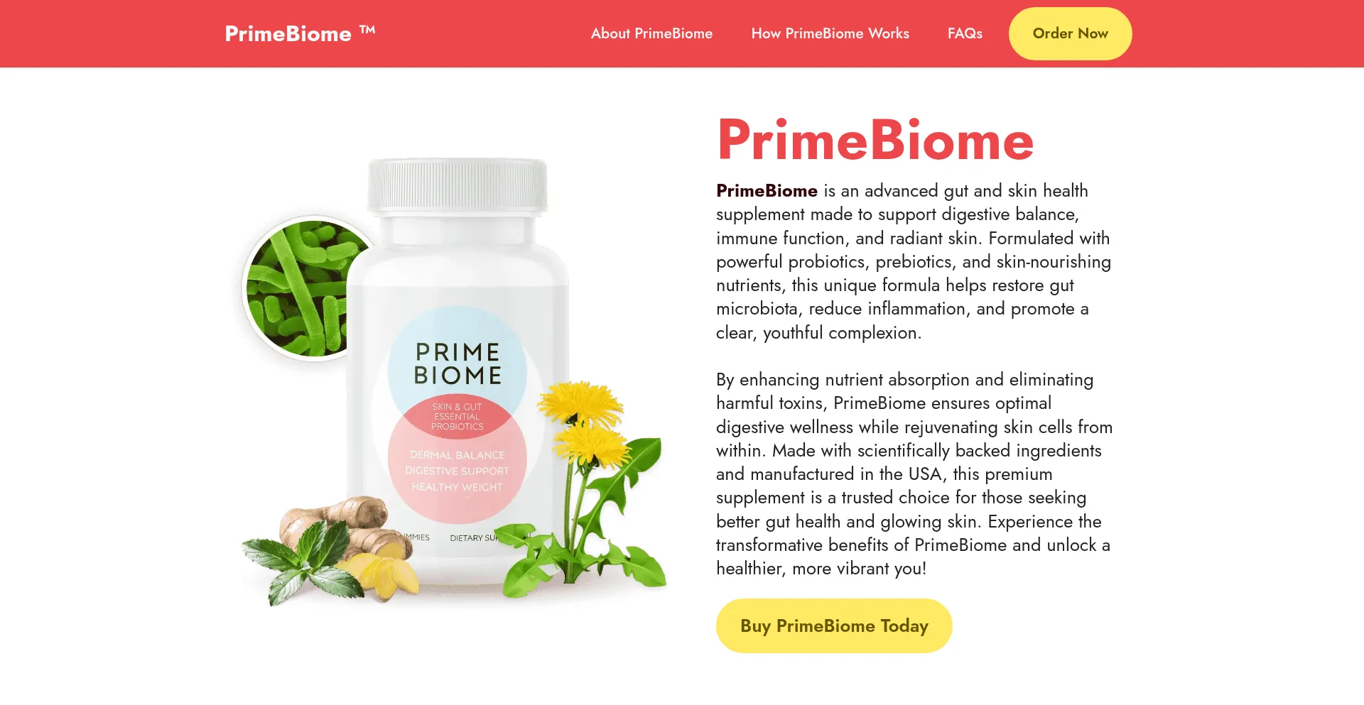 Primebiome-org.us ¿Estafa o legítimo? Reseña completa del sitio