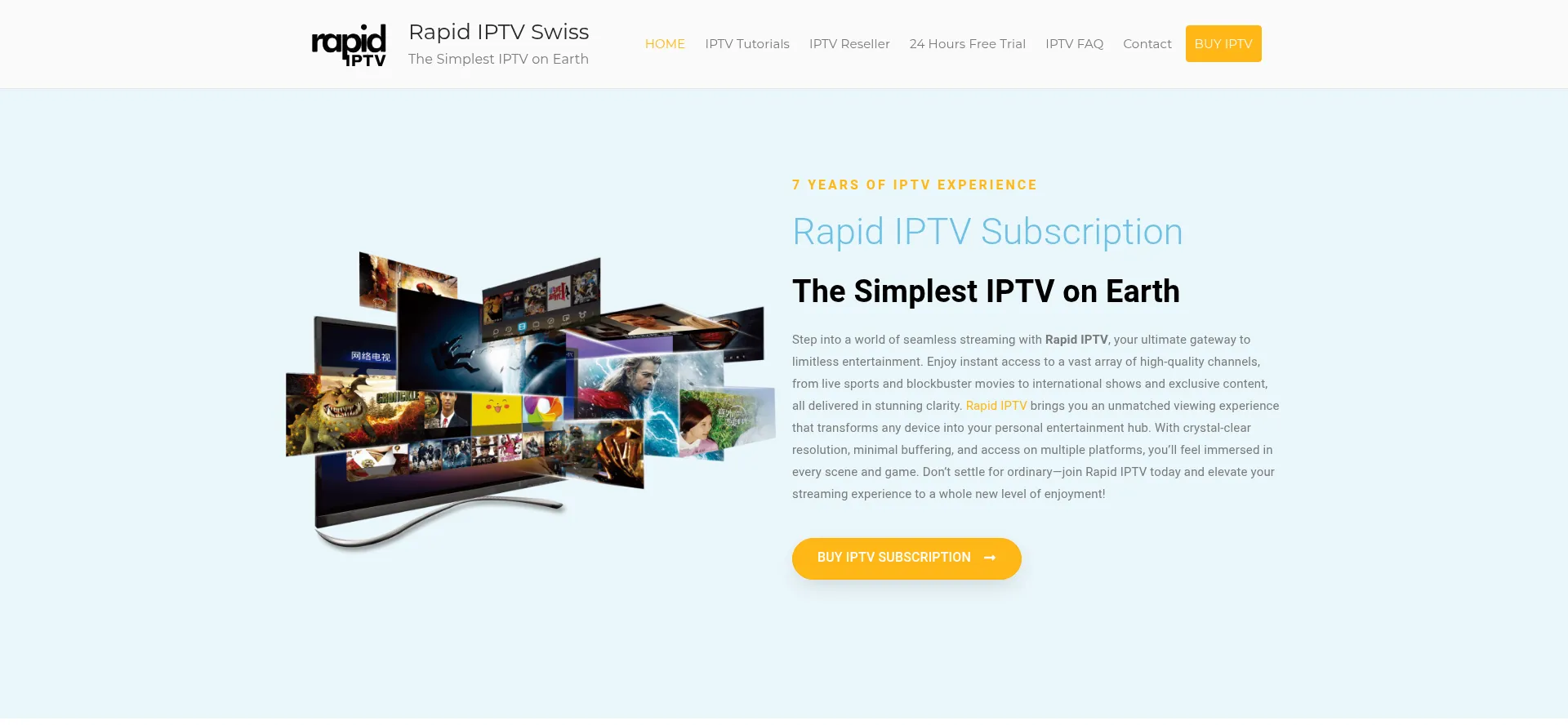Rapid-iptv.biz: ¿seguro o estafa? Trust score 56/100