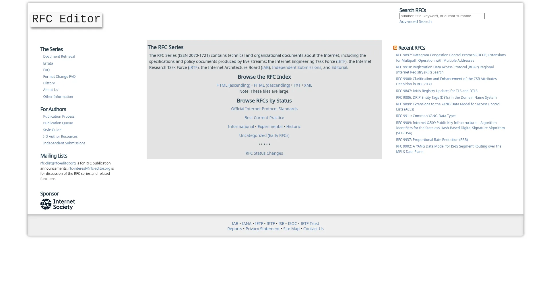 Rfc-editor.org Reseñas – ¿És Seguro y Confiable este Sitio?