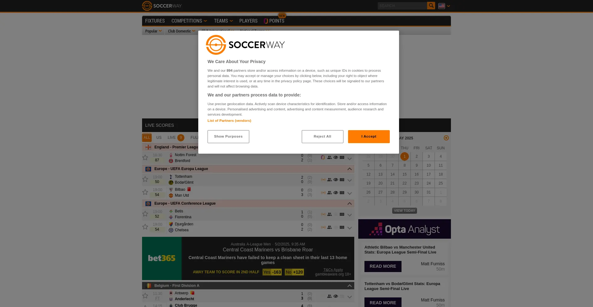 Reseña de Soccerway.com: ¿Es seguro usarlo?