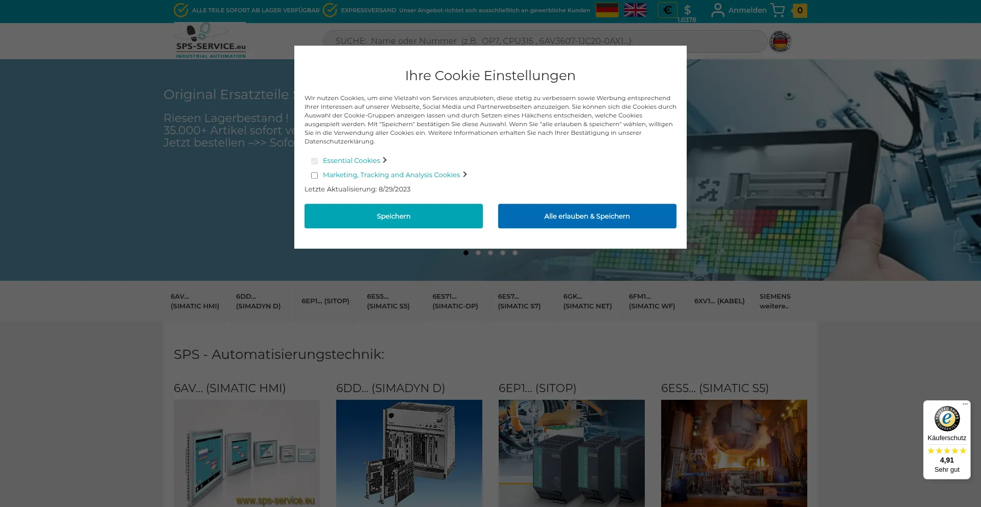 Sps-service.eu Reseñas | Informe de Escaneo