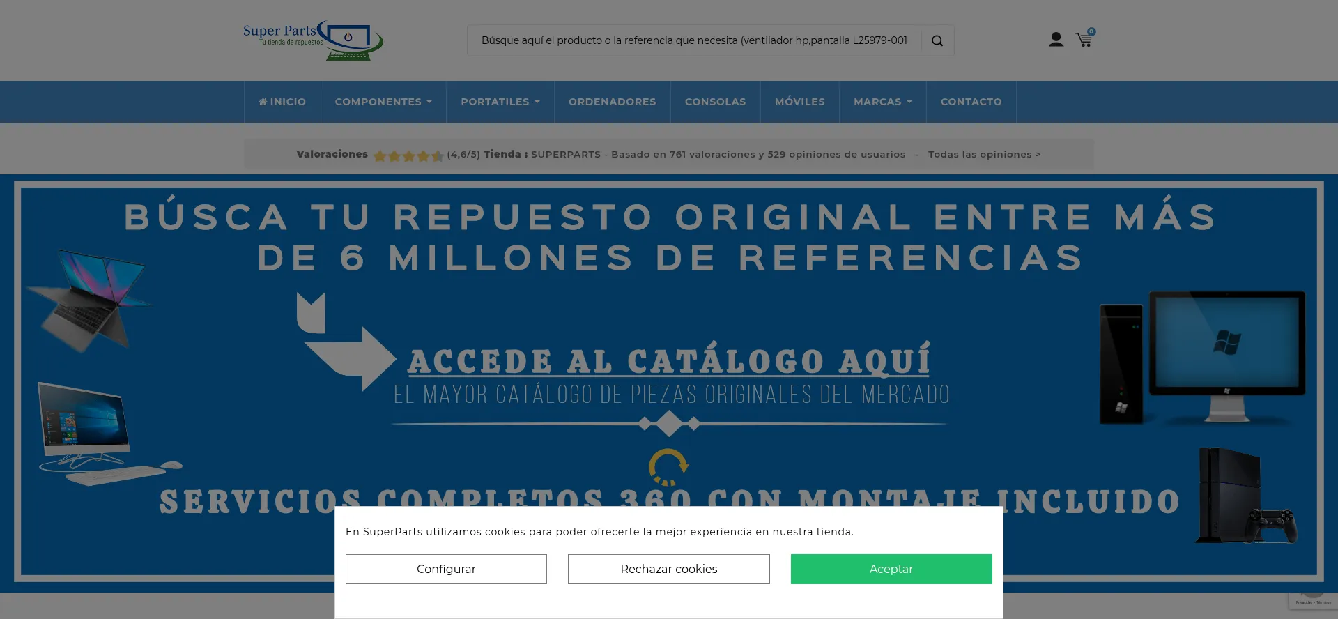 Superparts.es Reseñas – ¿És Seguro y Confiable este Sitio?