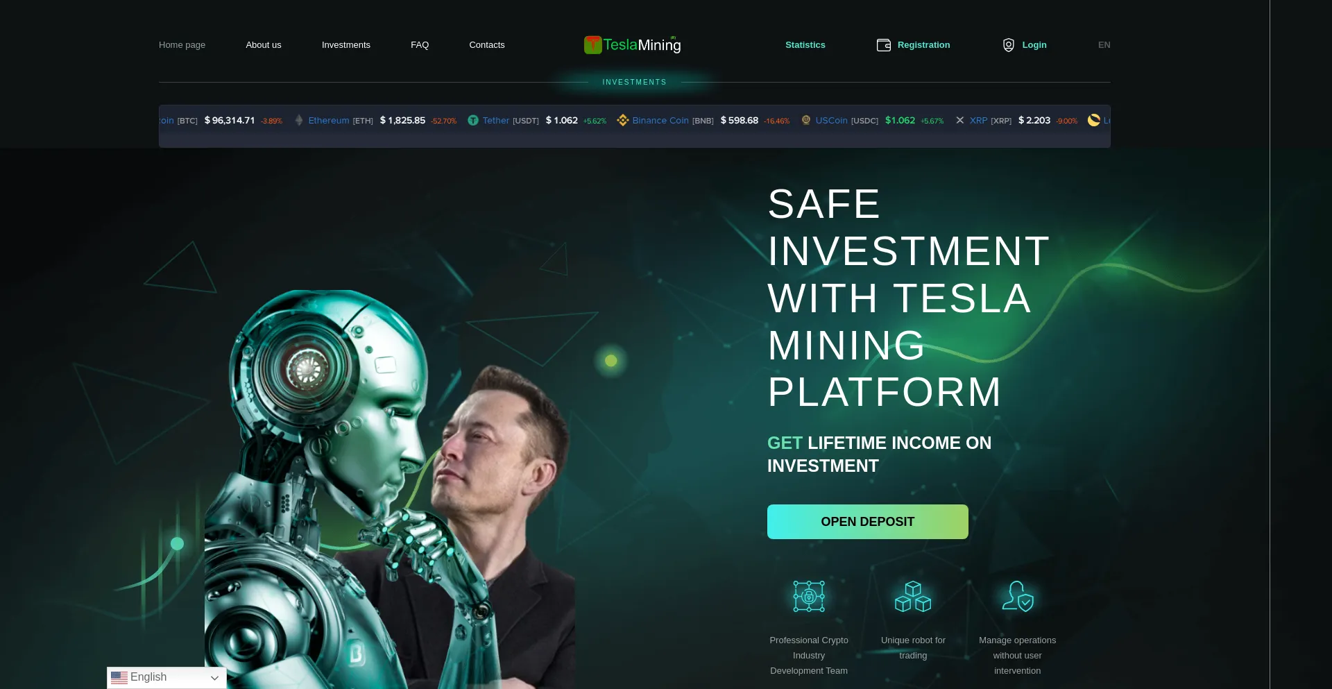 Teslaminingplatform.globalassetsfx.org Reseña: ¿Seguro o sospechoso ...