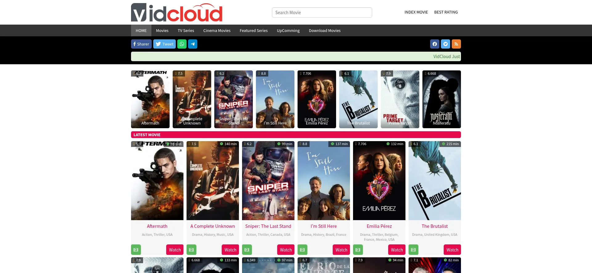 Vidcloud1.com Reseña: ¿Seguro o sospechoso? Baja confiabilidad 39/100