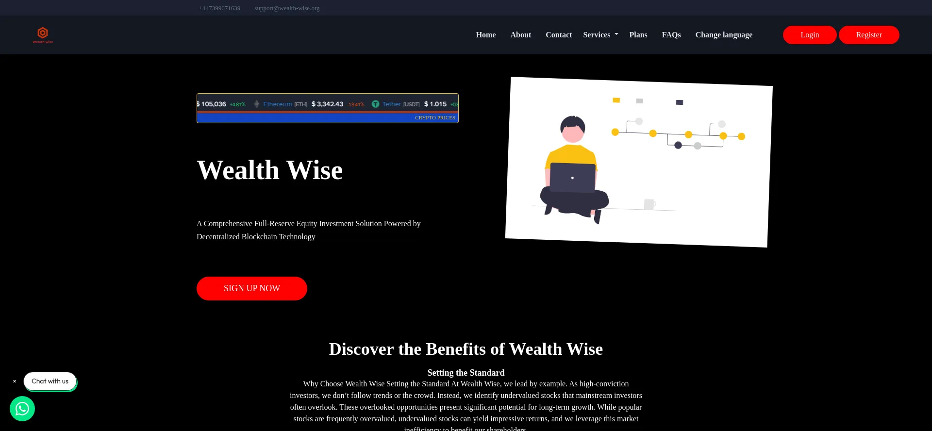 Wealth-wise.org Reseña: ¿Seguro o sospechoso? Muy baja confiabilidad 3/100